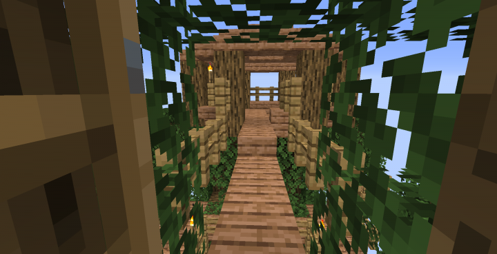 Tree House Paradise Minecraft Map