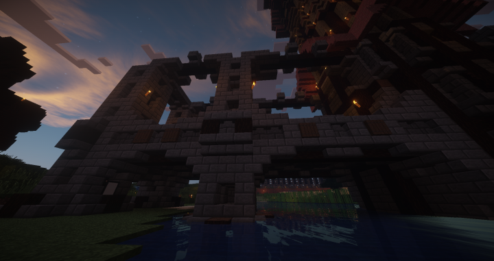 Bridge with tower Minecraft Map