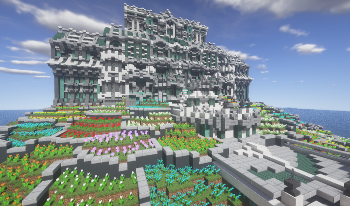 Angelic Water Mansion Minecraft Map