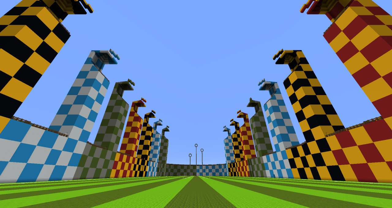 Quidditch Pitch Minecraft Map
