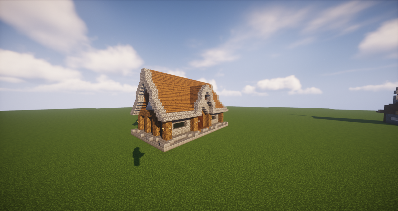 Medium Sized Medieval House Minecraft Map