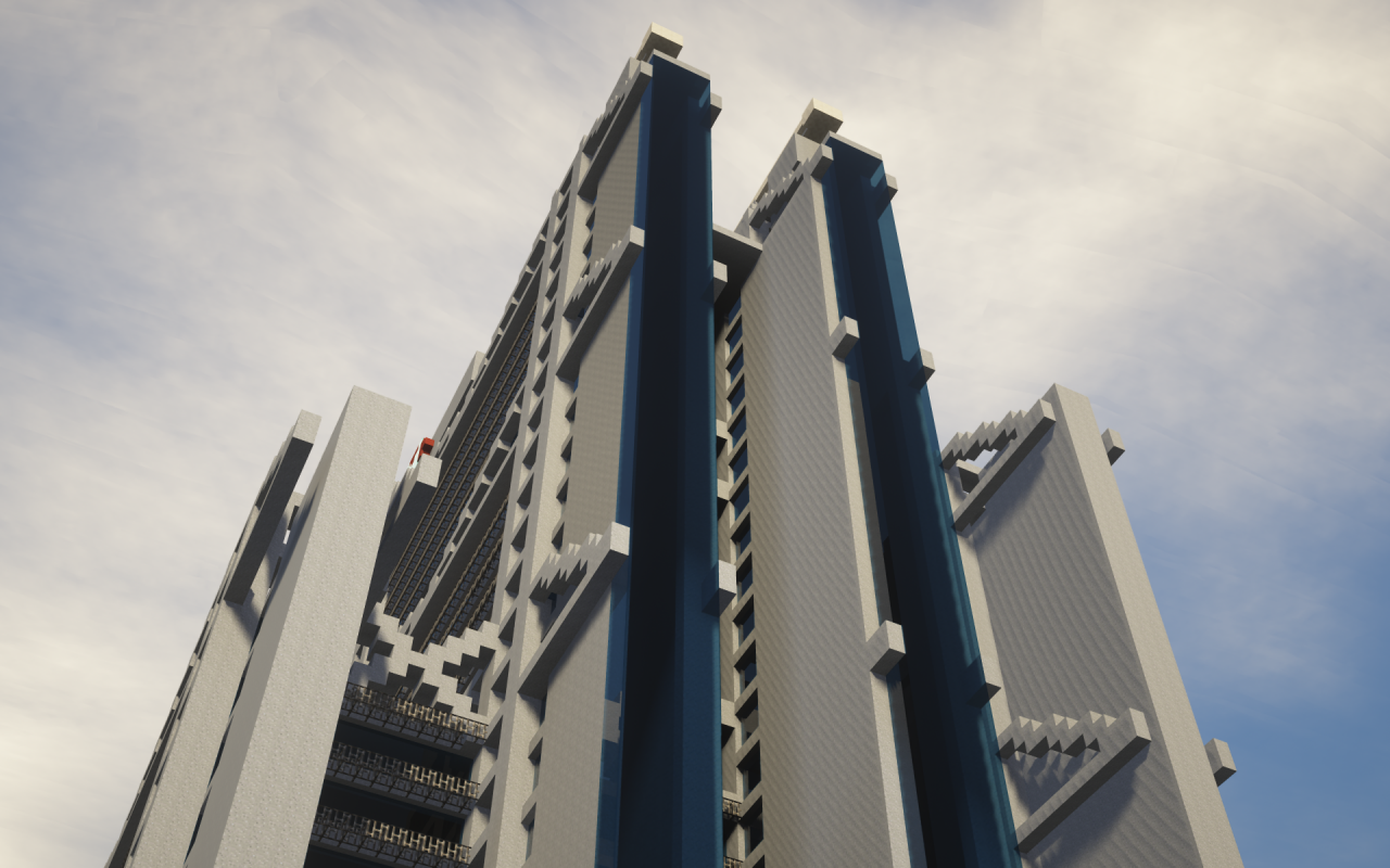 HSBC Main Building Minecraft Map