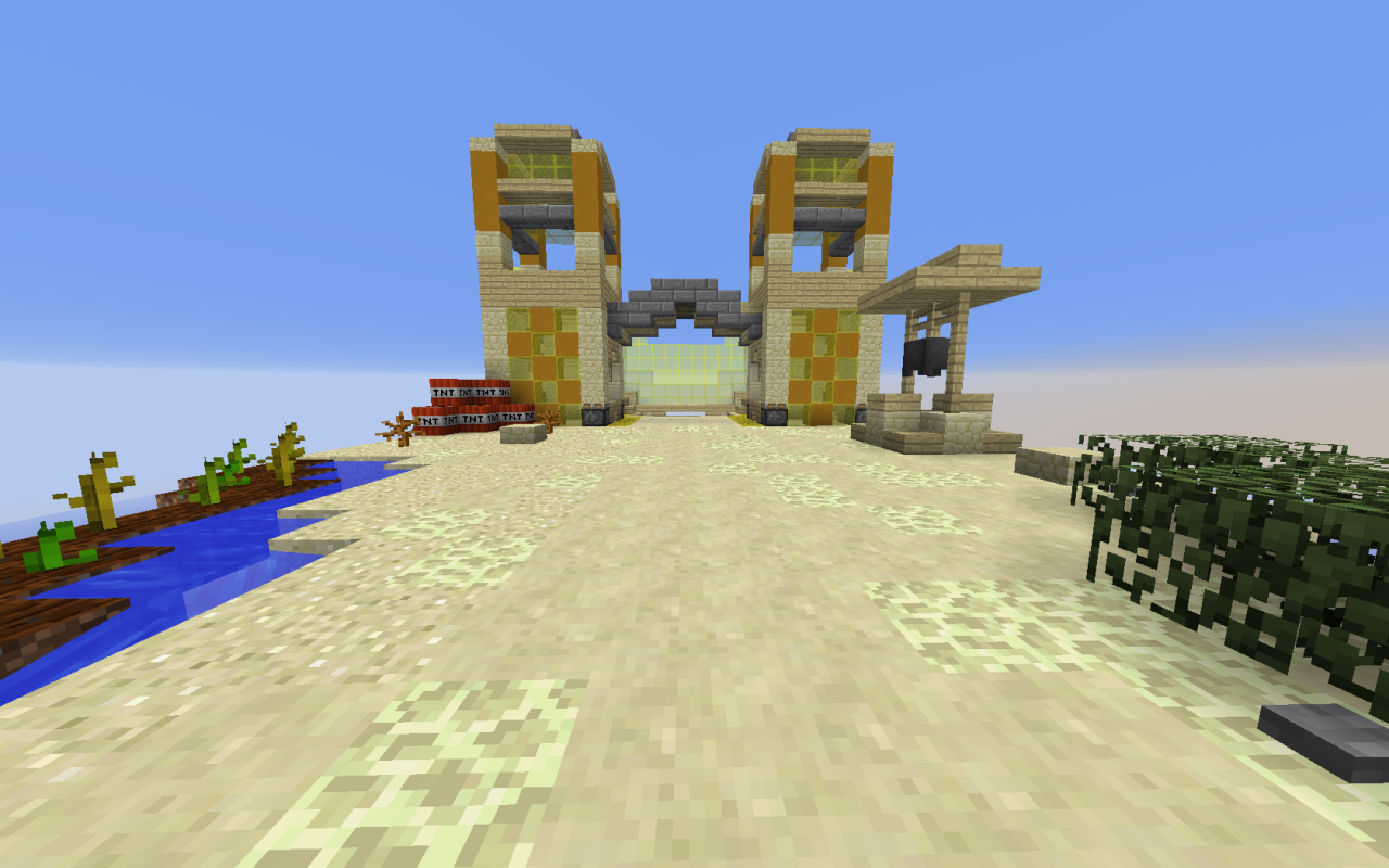 Bedwars maps: Sahara & Aztek! Minecraft Map