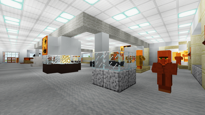 Retro 1960's Sears Department Store Minecraft Map
