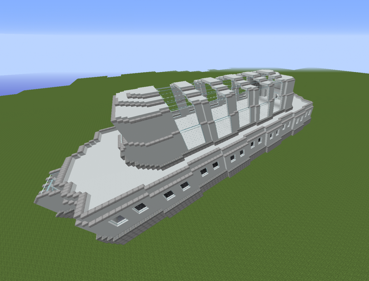 Simple Convention Hall Minecraft Map