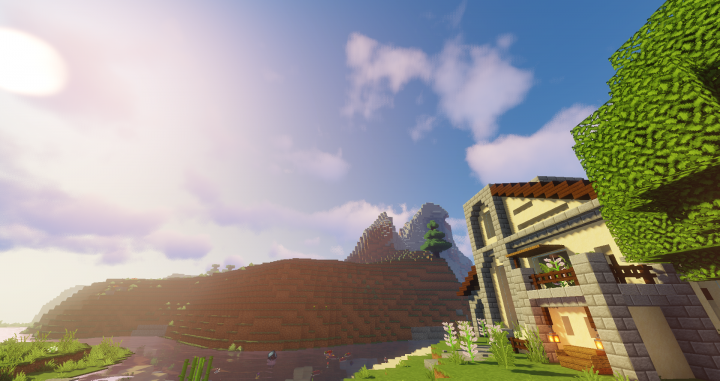 Mediterranean House Minecraft Map