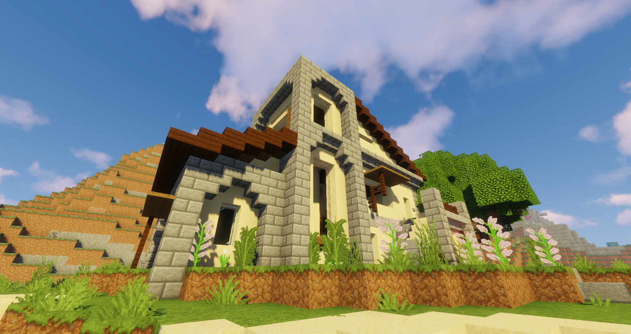 Mediterranean House Minecraft Map