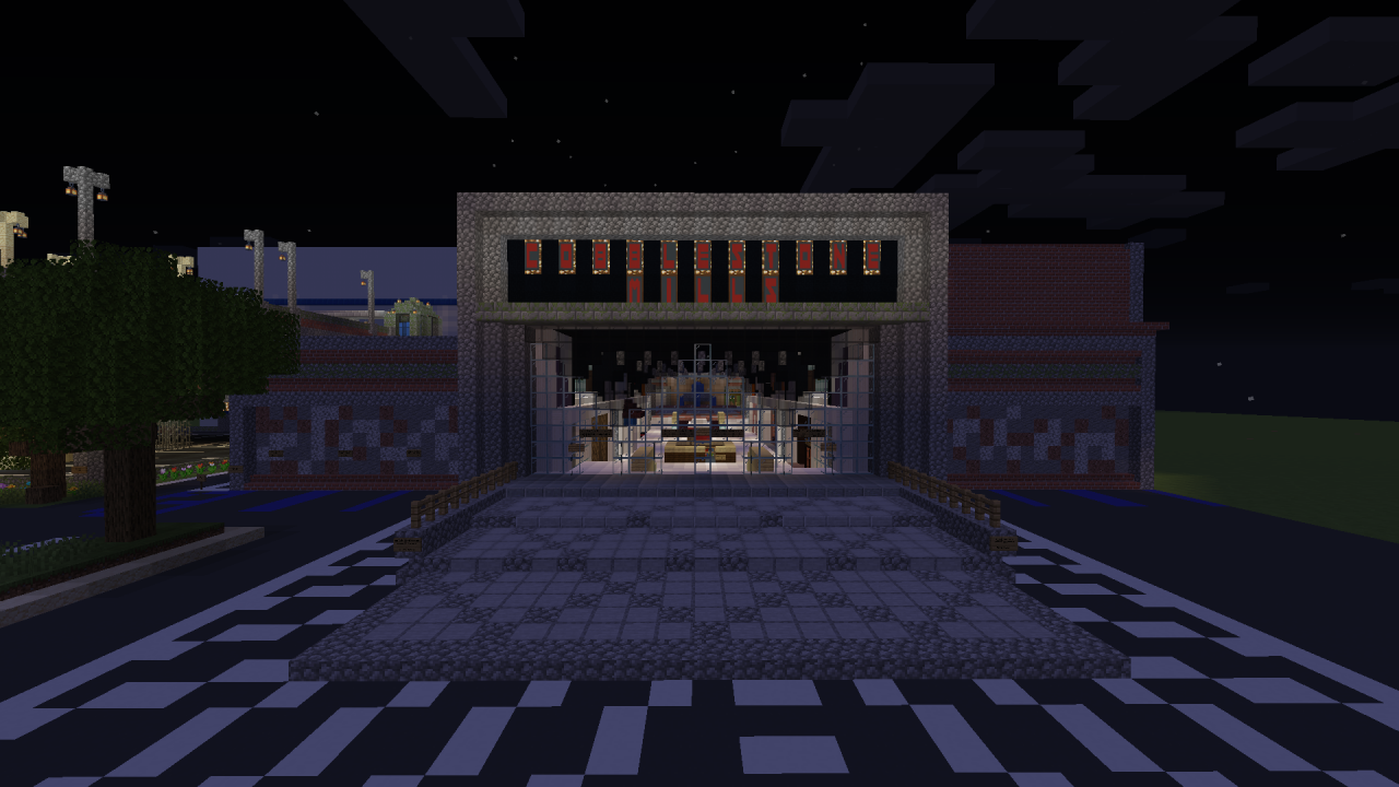 Cobblestone Mills Mall Minecraft Map