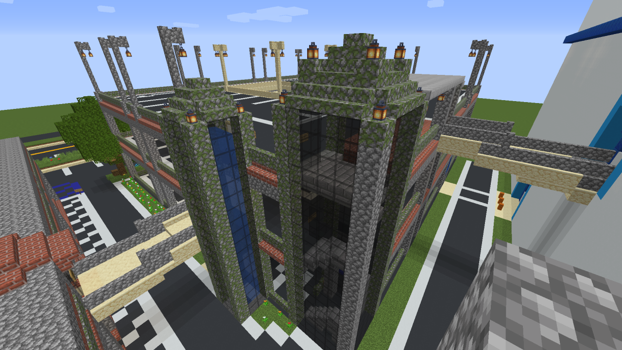 Cobblestone Mills Mall Minecraft Map