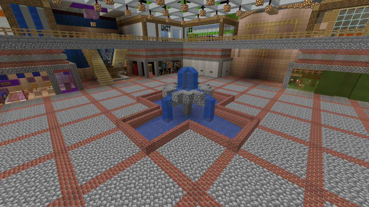 Cobblestone Mills Mall Minecraft Map