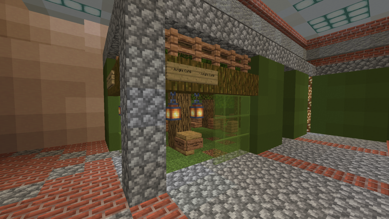 Cobblestone Mills Mall Minecraft Map