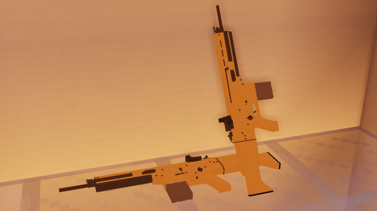 3D GUNS | FN SCAR-H Assault Rifle! (1.12+) Minecraft Texture Pack