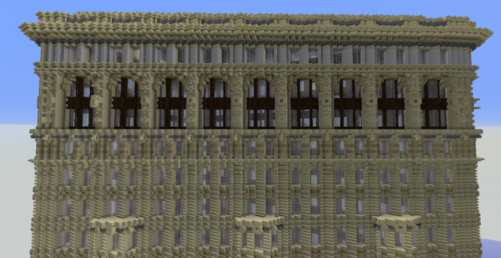 Flatiron Building Minecraft Map