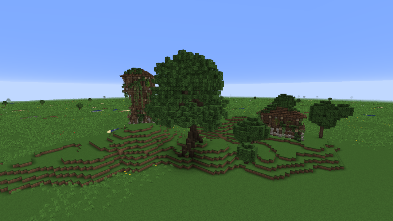 Forest Town Minecraft Map