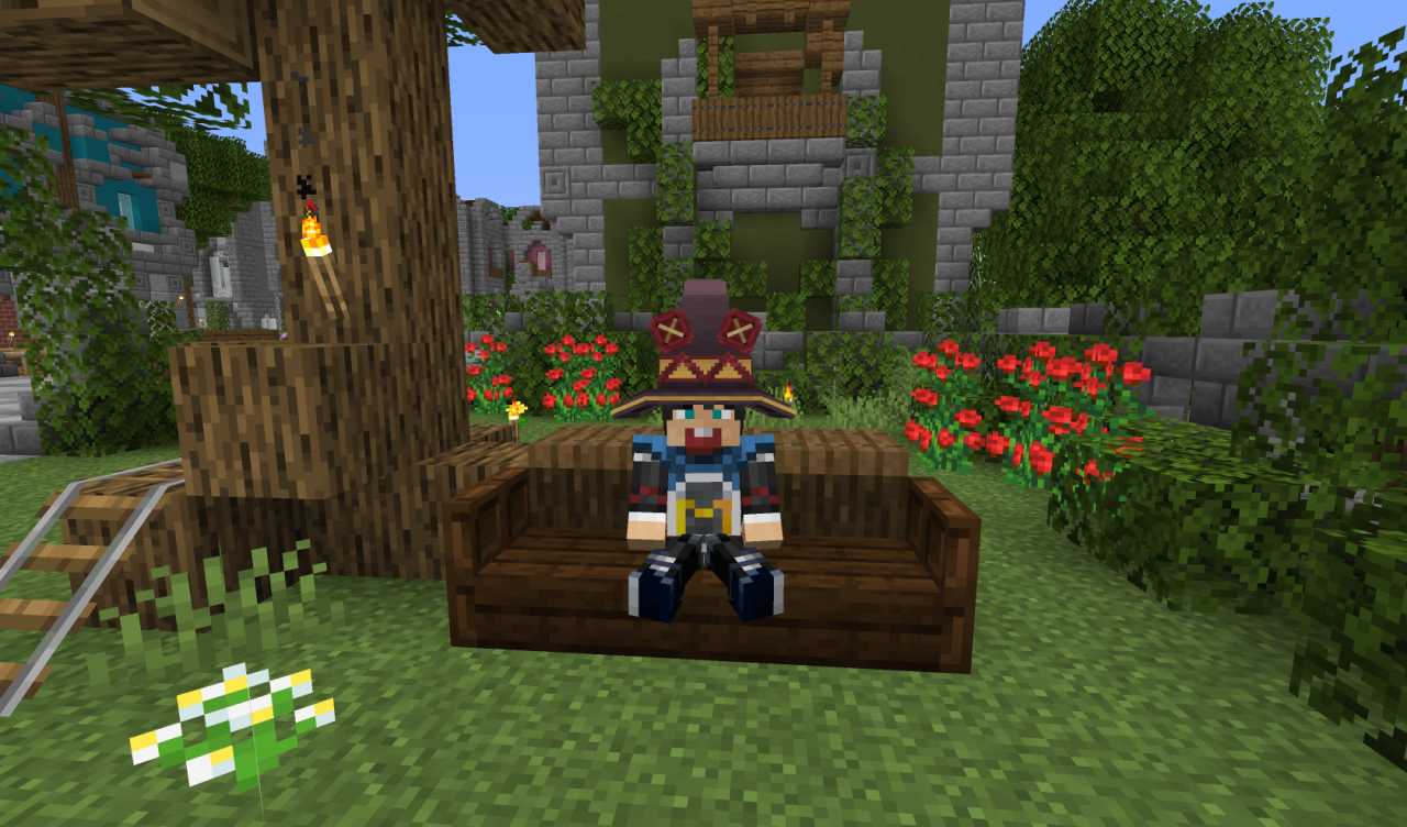 Megumin Hat V2 Minecraft Texture Pack