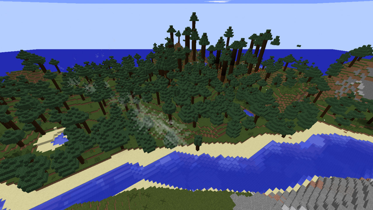 2020 realistic survival house in a real world biome Minecraft Map