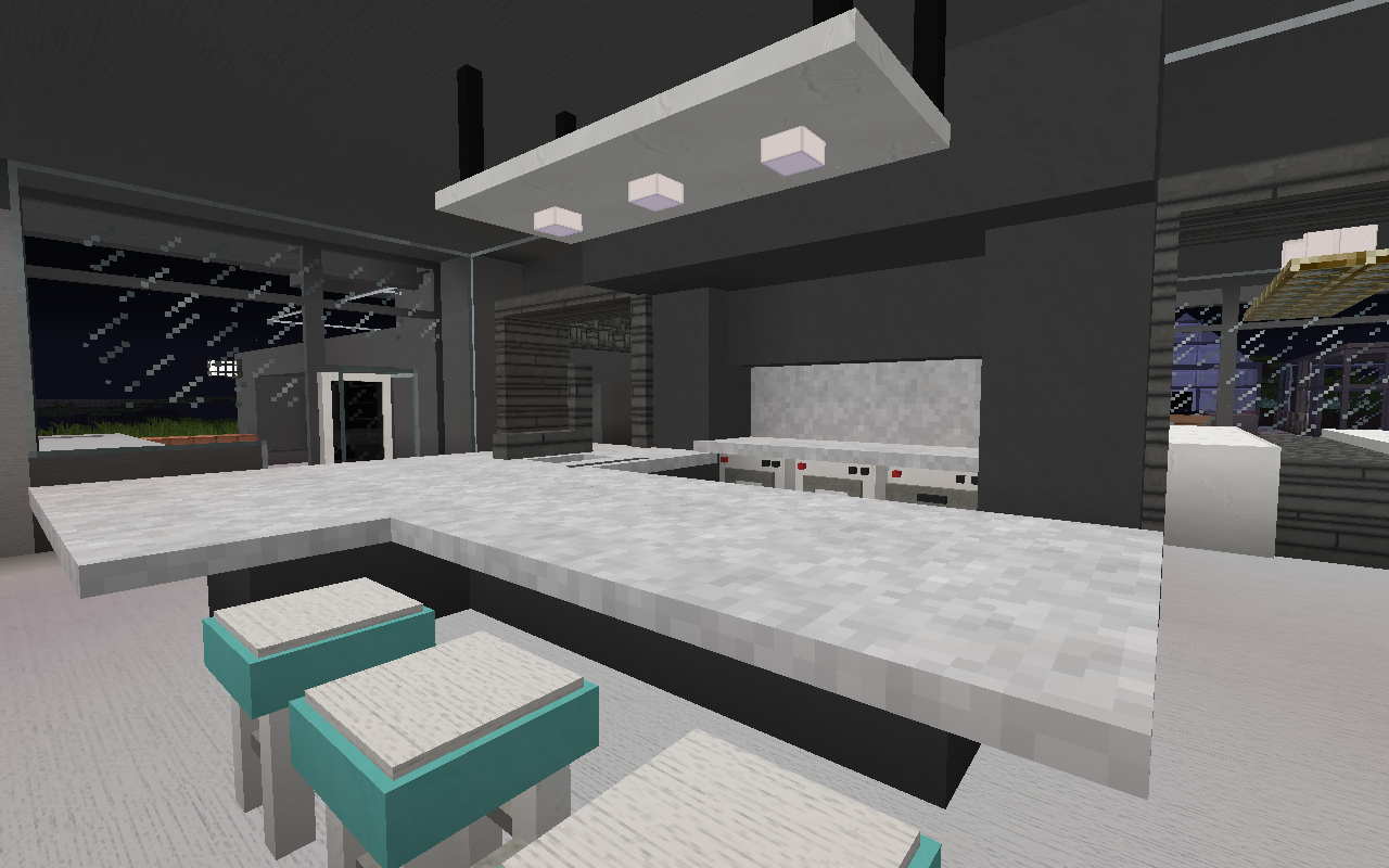Ultra Modern Mansion Minecraft Map