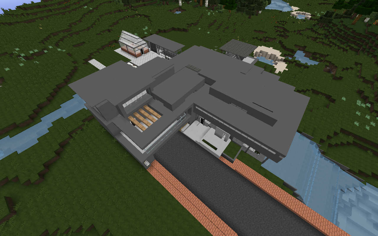 Ultra Modern Mansion Minecraft Map