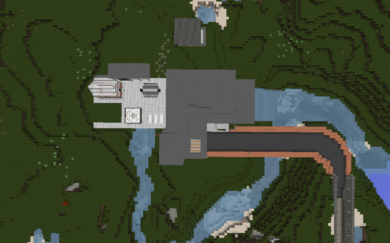 Ultra Modern Mansion Minecraft Map