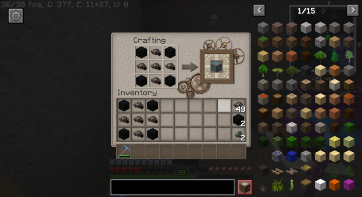 craftable diamond ore Minecraft Data Pack