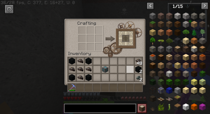 craftable diamond ore Minecraft Data Pack