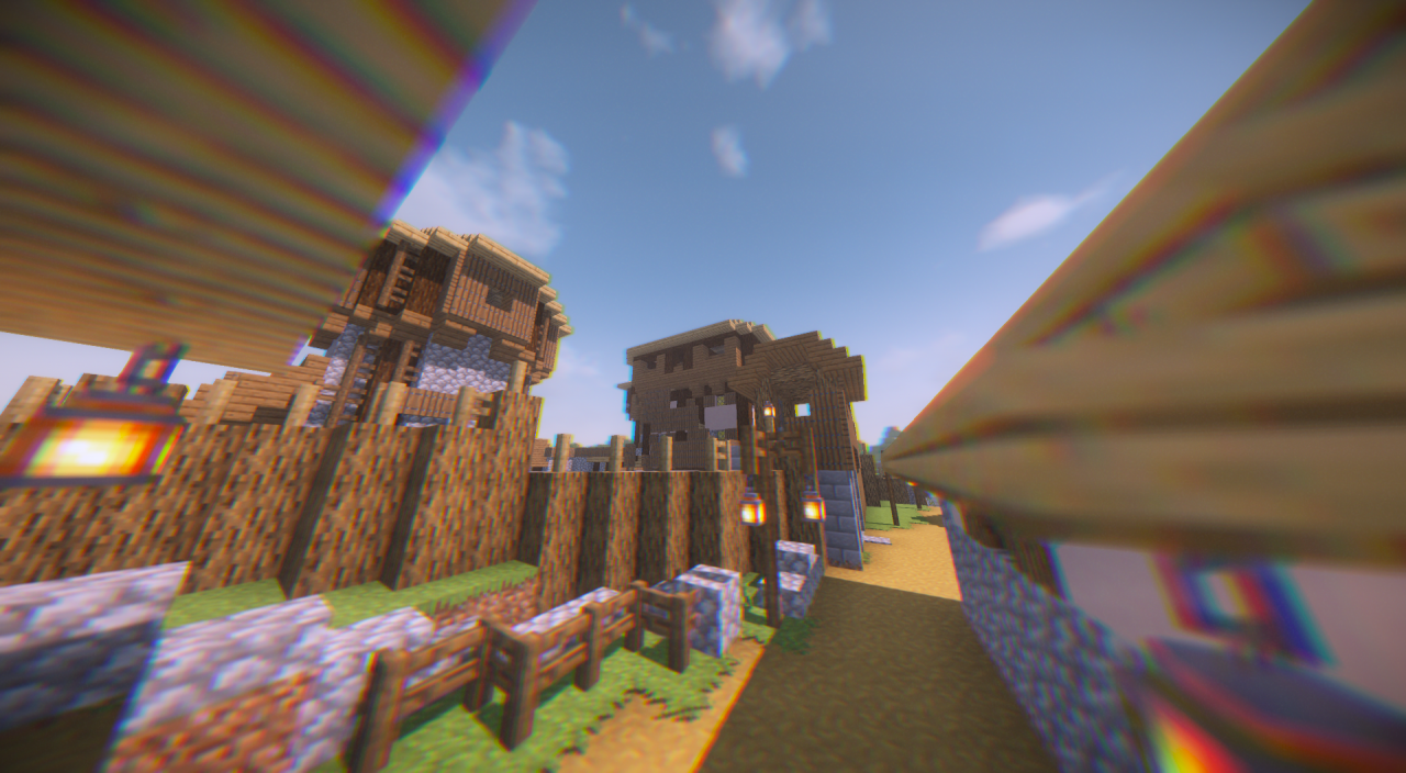 Village in the Valley Minecraft Map