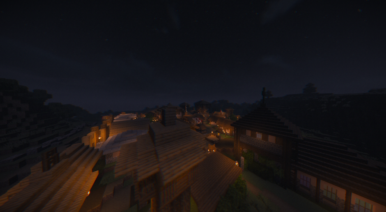 Village in the Valley Minecraft Map