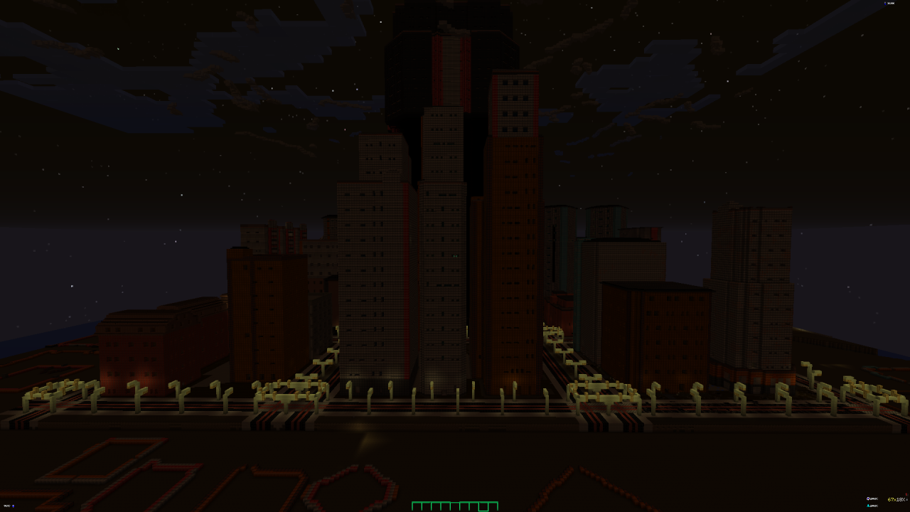 Fallout Minecraft Project: Ruined City Fusiore Minecraft Map