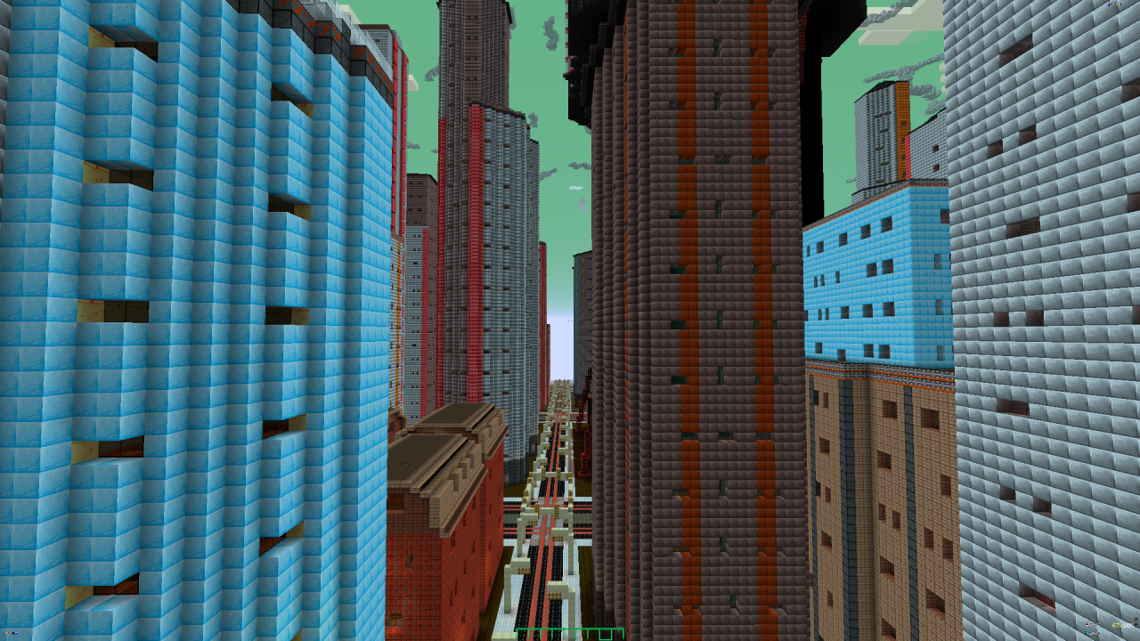 Fallout Minecraft Project: Ruined City Fusiore Minecraft Map