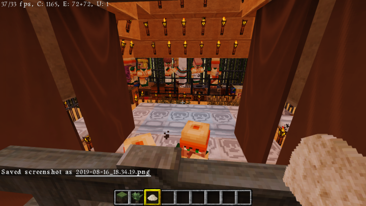 start your adventure near a sand castle and prison Minecraft Map