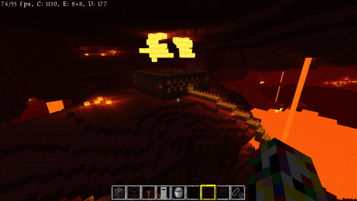 start your adventure inside a bedrock nether fortress Minecraft Map