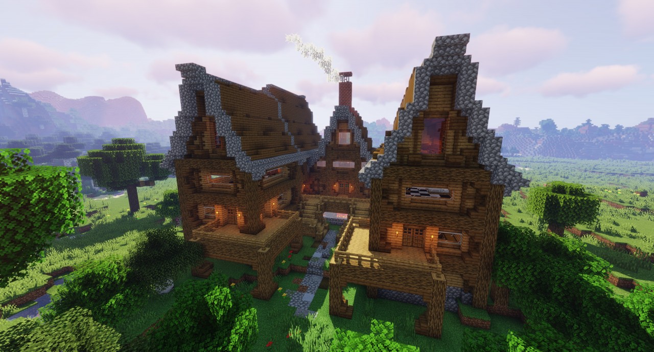 Harley's Hall 2.0 (Fully Furnished) Minecraft Map