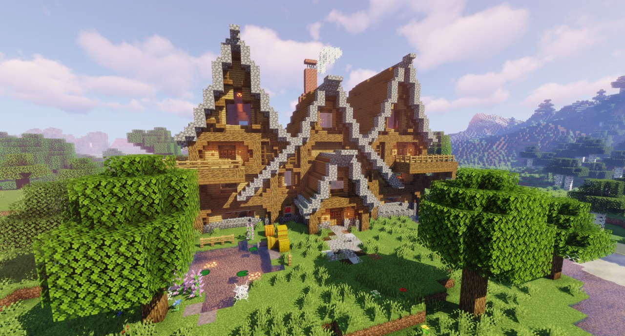 Harley's Hall 2.0 (Fully Furnished) Minecraft Map