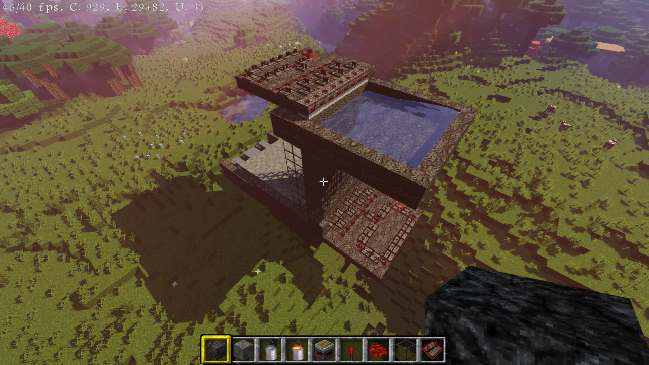 start your adventure with this easy to build cobblestone generator ...