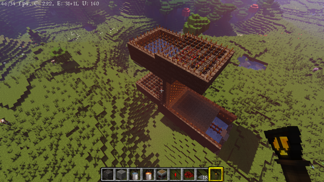 start your adventure with this easy to build cobblestone generator ...