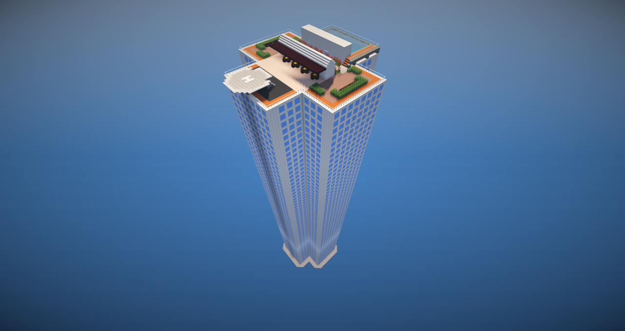 J-57 Mini Sky City (Skyscraper) Changsha, China Minecraft Map
