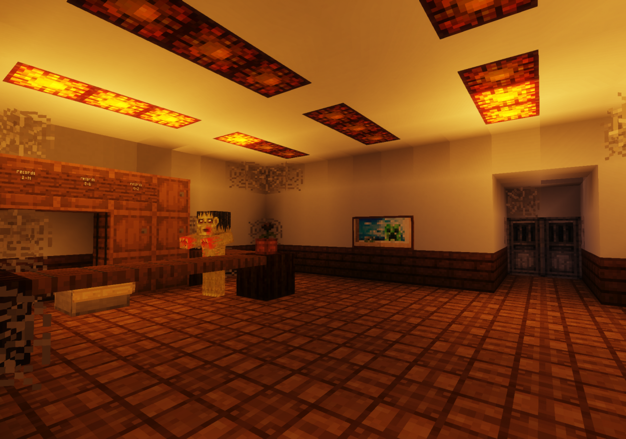 The hospital, a horror map Minecraft Map
