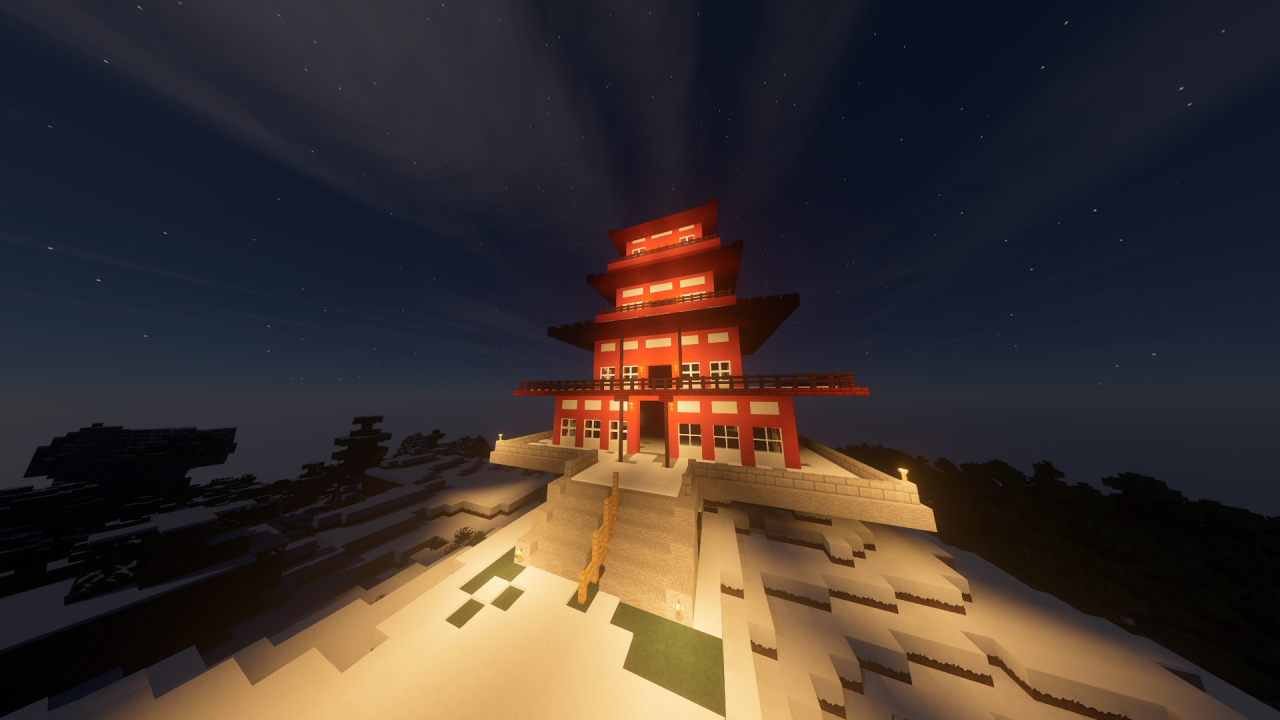 Japanese Temple | CaptainCentral Minecraft Map