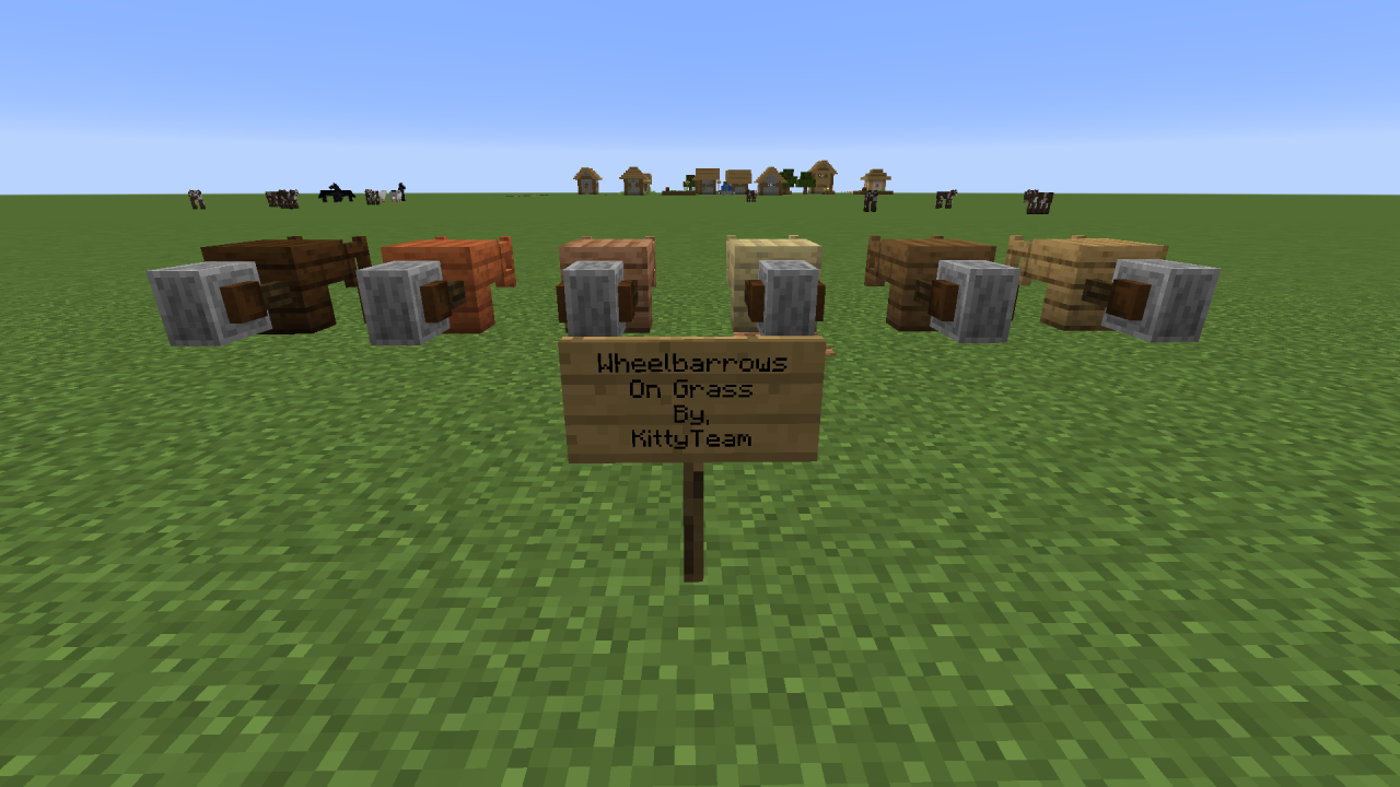 Wheelbarrows Minecraft Map