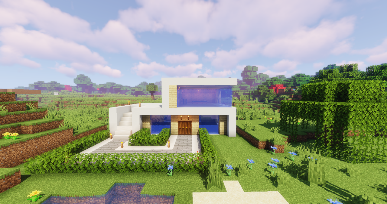 Cozy Modern House / Villa #2 Minecraft Map