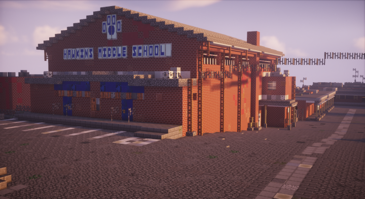 One of my old projects - Stranger Things / Hawkins middle school ...