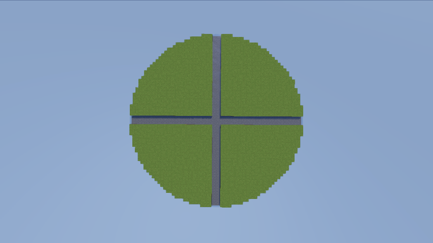 Micro Battles Template Map (Water) Minecraft Map