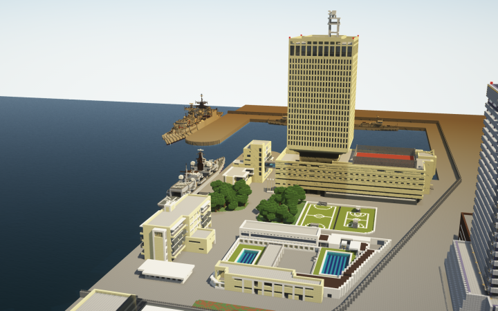 Prince of Wales Barracks Minecraft Map