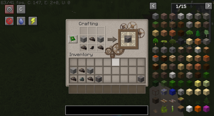 craftable iron ore Minecraft Data Pack
