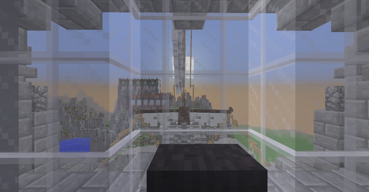 Castles + Ships Project Minecraft Map