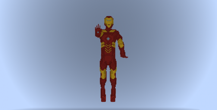 Iron man (first version) Minecraft Map