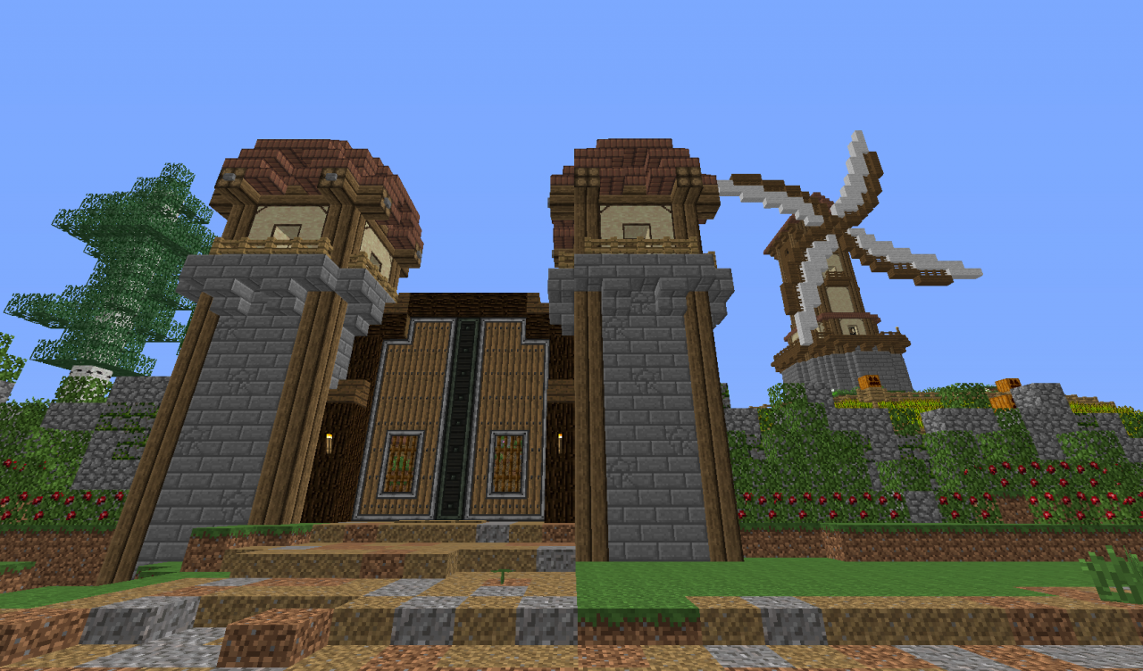 Bree (town from lotr) Minecraft Map