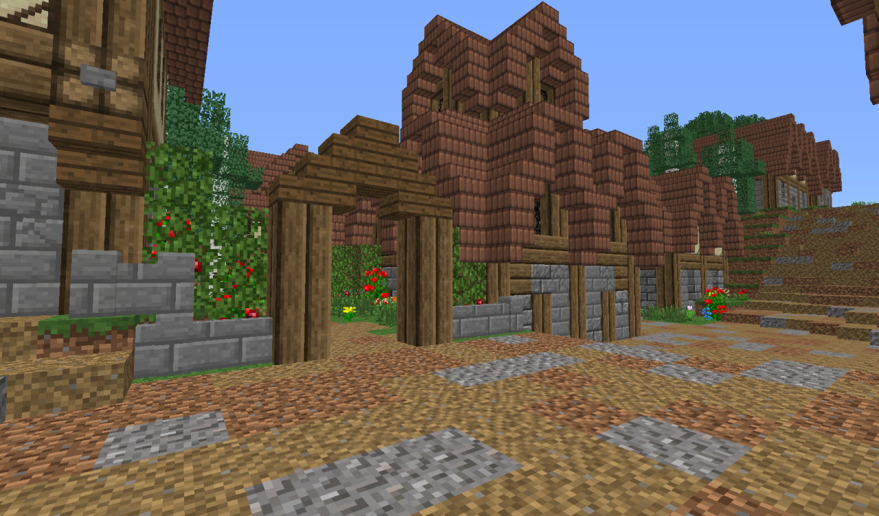 Bree (town from lotr) Minecraft Map