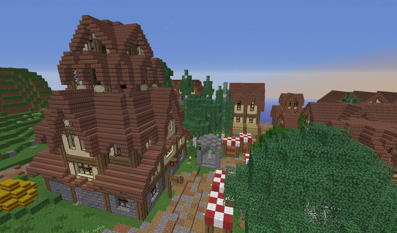 Bree (town from lotr) Minecraft Map