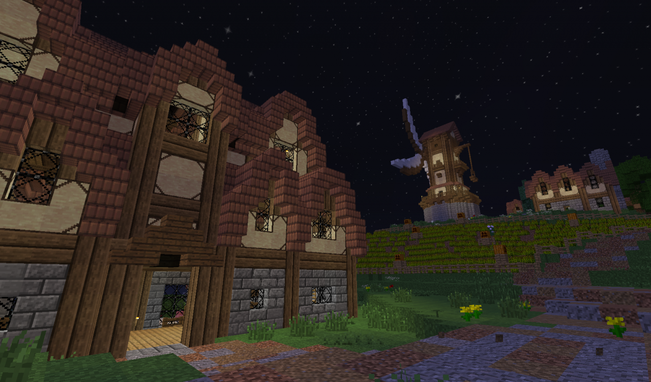 Bree (town from lotr) Minecraft Map